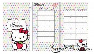 DIY : Les mois de janvier, février et mars sur deux pages et leur ...