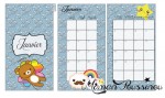 DIY : Les mois de janvier, février et mars sur deux pages et leur ...
